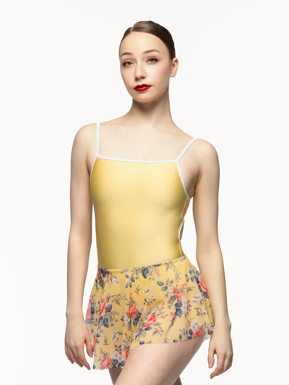 エレベ ダンスウェア サークルスカート Eleve Dancewear Circle Mini Skirt Golden Hour Mesh ...