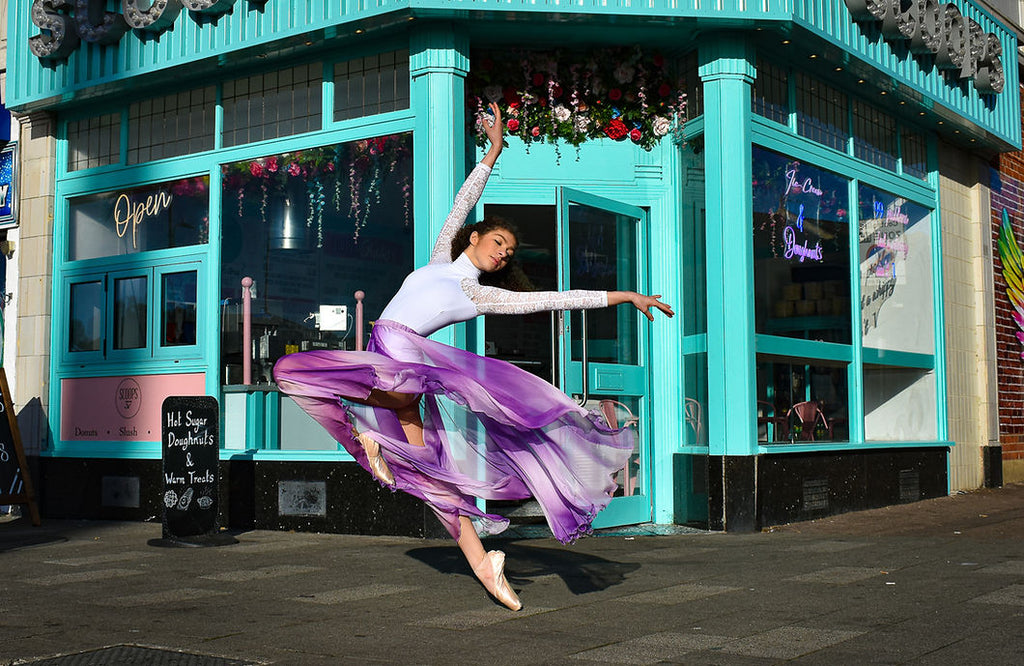 B.S.B.L Violet Ombre - Full Circle Rehearsal フルサークル リハーサルスカート – 輸入バレエ用品 ...