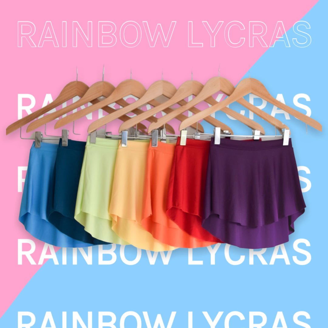B.S.B.L Rainbow Collection - SAB Lycra レインボー コレクション サブ ライクラ スカート 【大人 ...